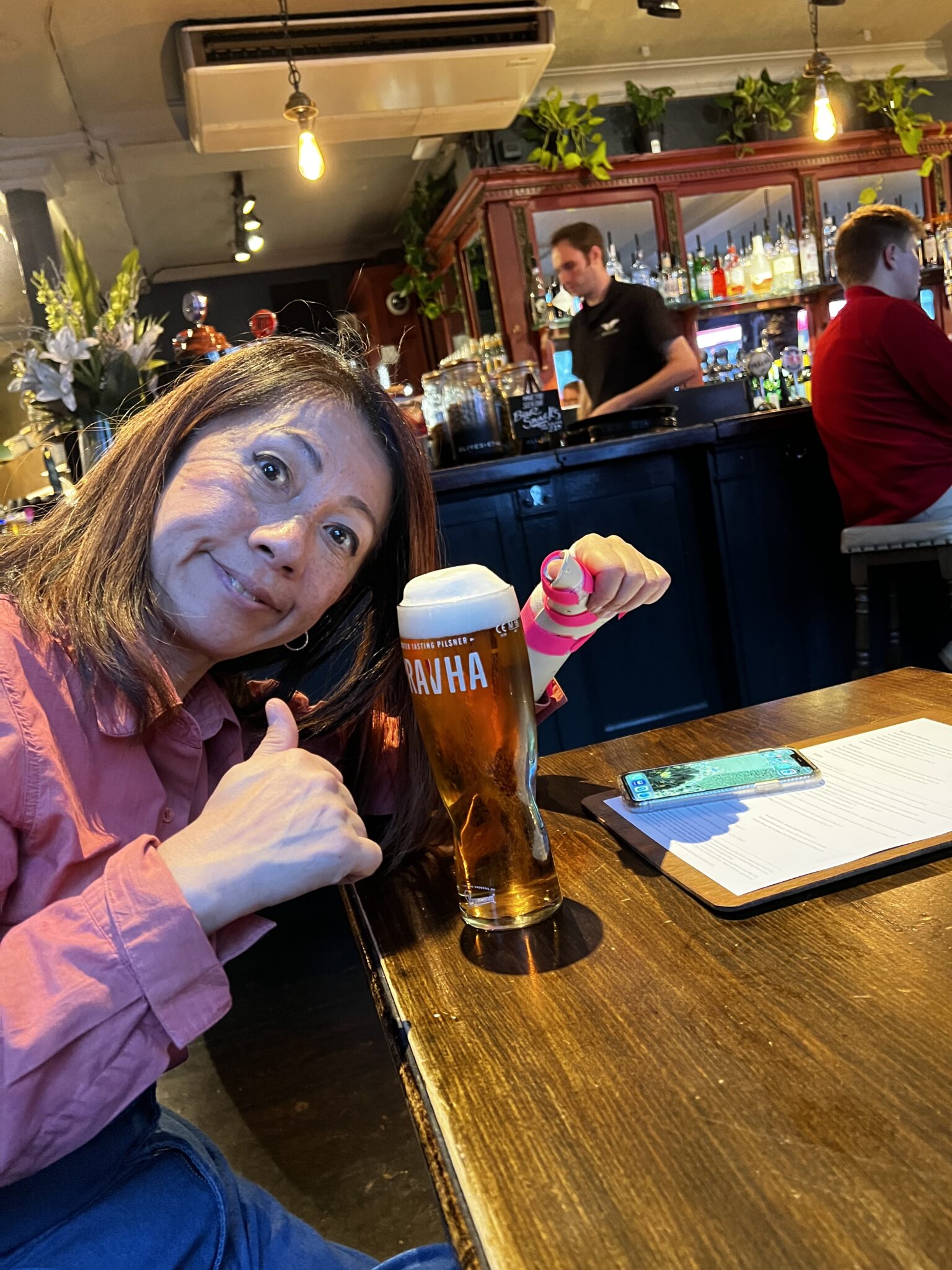 The Angel Inn, Highgate, London N6 5JT, 29 April 2022 - Mina is fish ...